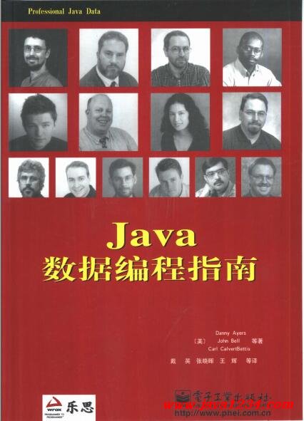 Java数据编程指南 Pdf 下载java知识分享网 免费java资源下载